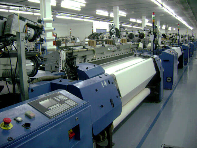 Proceso de manufactura de las toallas